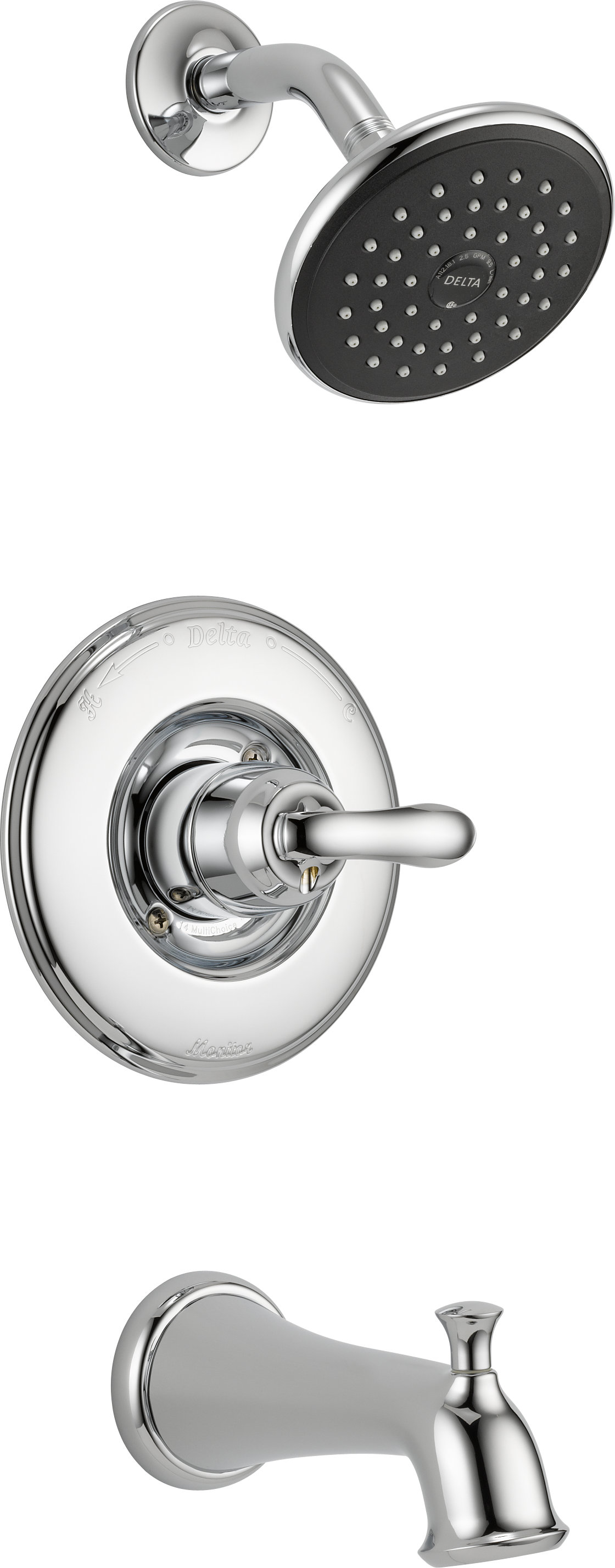 Delta Linden Monitor 7" x 7" Tub or Shower Trim & Reviews | Wayfair