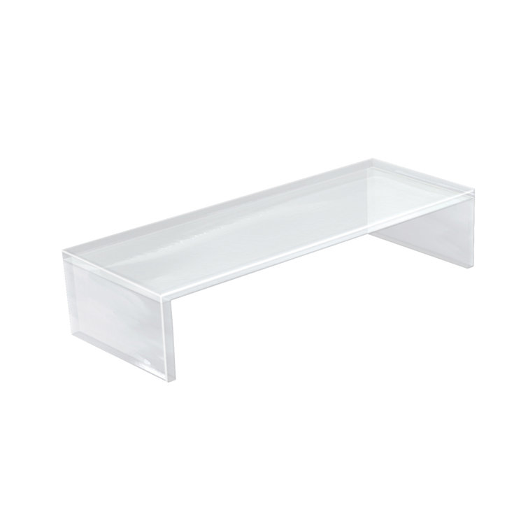 Azar Displays Clear Acrylic Computer Monitor Riser - Wayfair Canada