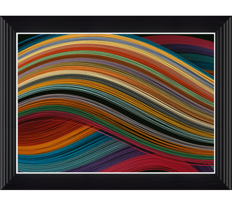 East Urban Home Symphony Framed Graphic Art Print | Wayfair.co.uk