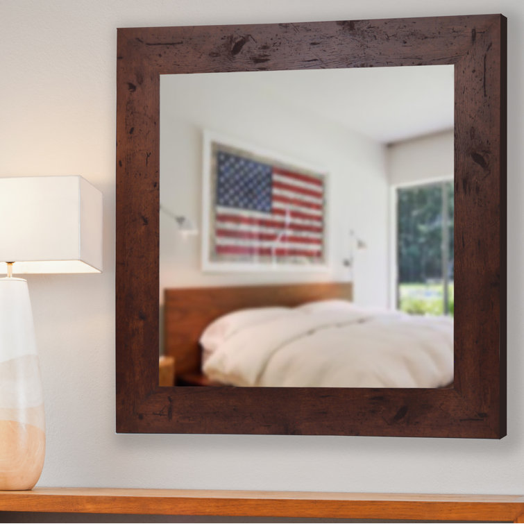 Loon Peak® Rustic Wall Mirror & Reviews | Wayfair