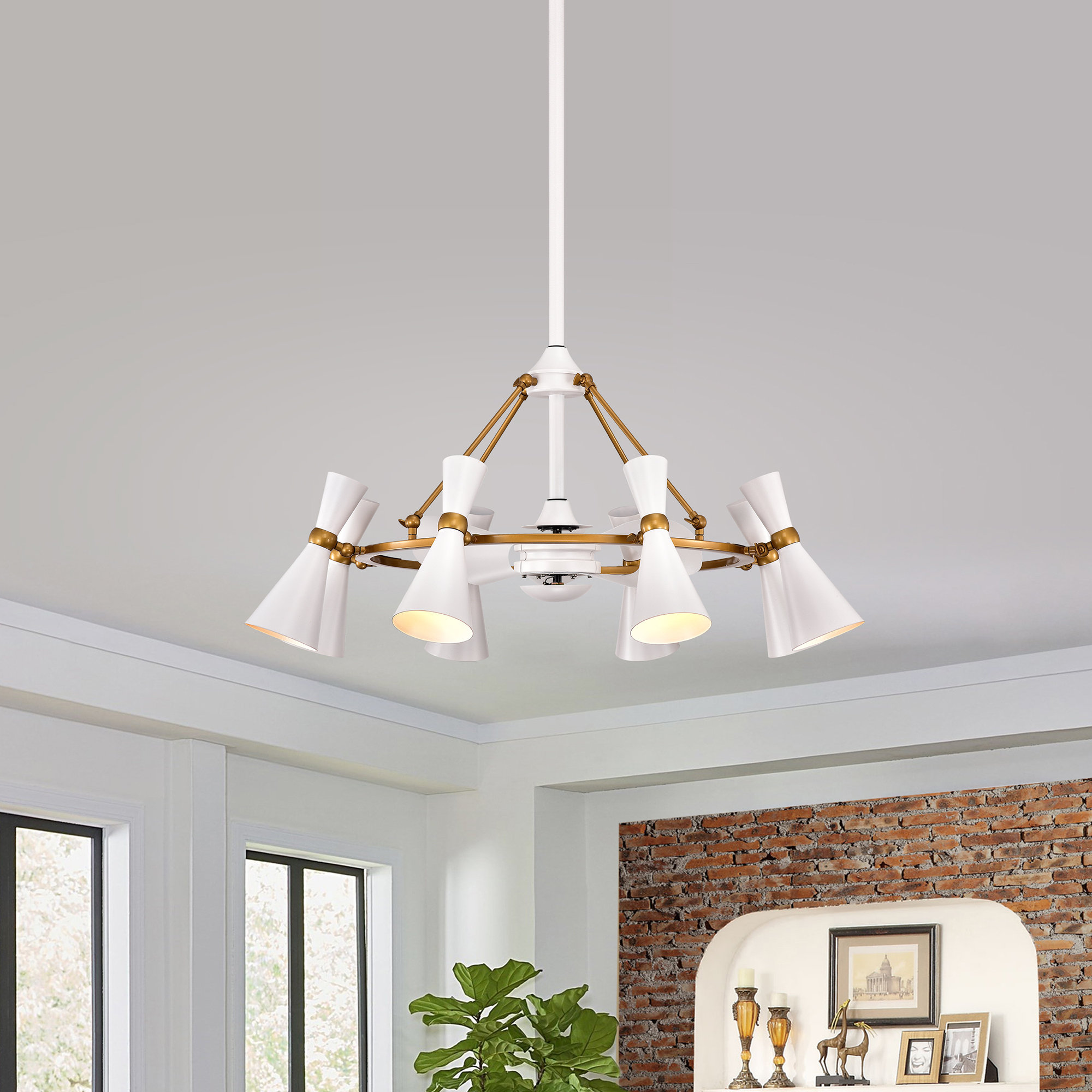 Corrigan Studio® 42'' Simmonds 3 - Blade Ceiling Fan with Remote ...