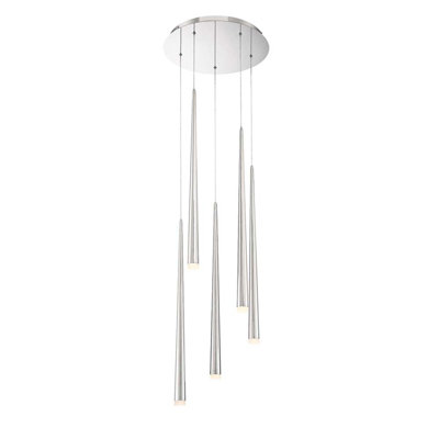 Modern Forms Cascade 5-Light Crystal Chandelier | Wayfair
