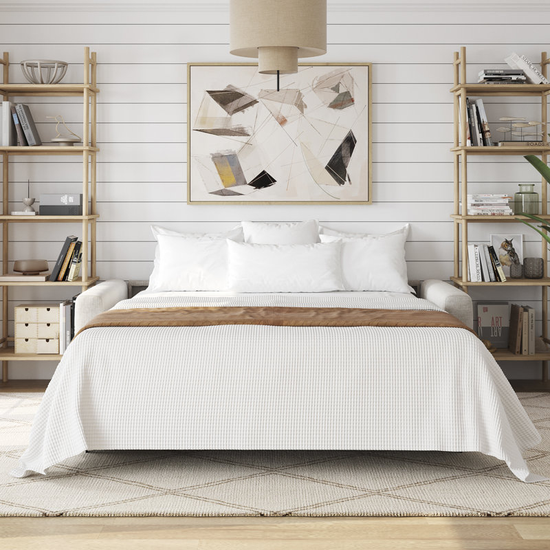 Create Comfort 85" Killian Queen Size Convertible Sleeper Sofa with ...