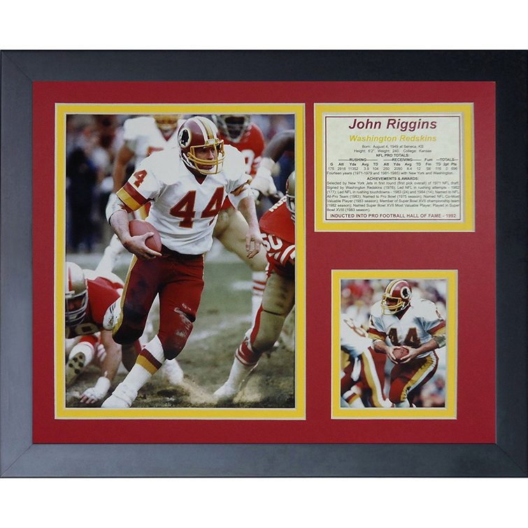 Legends Never Die John Riggins - Picture Frame Memorabilia | Wayfair