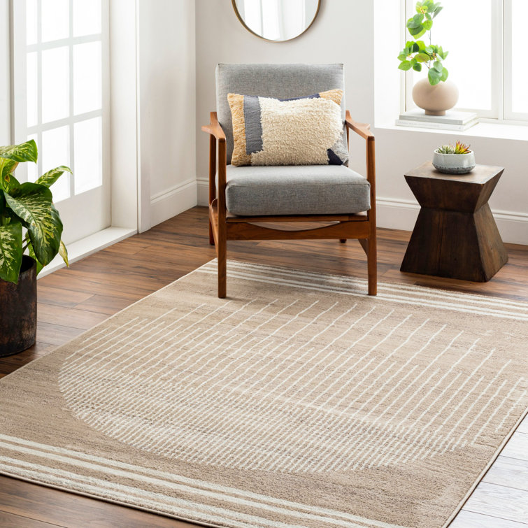 Surya B.V. Machine Woven Light Brown/Light Beige Rug | Wayfair.co.uk