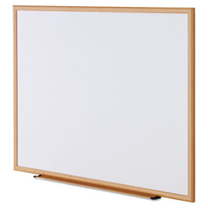 Universal Oak Frame Dry-Erase Wall Mounted Whiteboard & Reviews | Wayfair