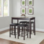 Winston Porter Loria 4 - Person Counter Height Dining Set & Reviews ...