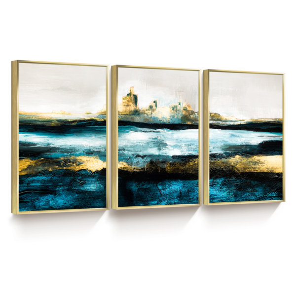 Wrought Studio 3 Piece Painting Set | Wayfair