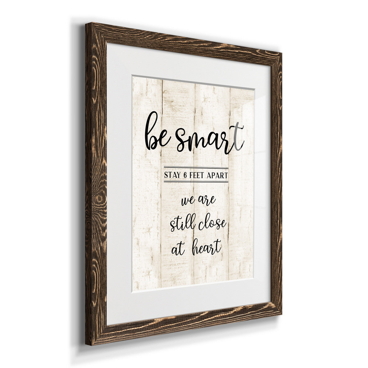 Trinx Be Smart - Picture Frame Textual Art | Wayfair