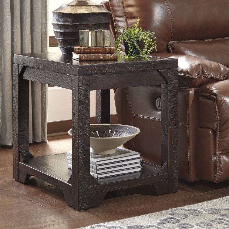 Millwood Pines Seija 25.25'' Tall End Table & Reviews | Wayfair