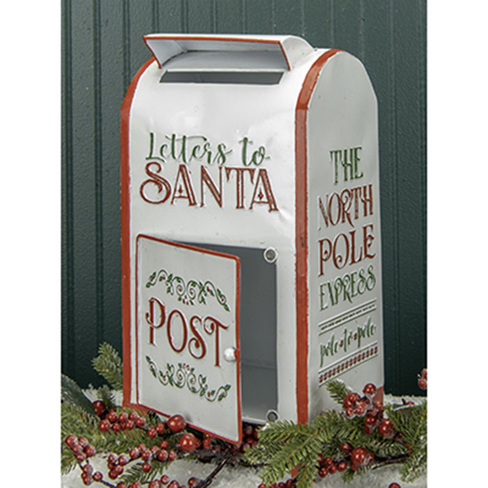The Holiday Aisle® Letters to Santa Post Box | Wayfair