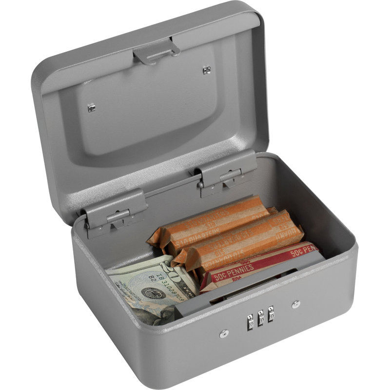 Barska Extra Small Gray Combination Lock Box | Wayfair