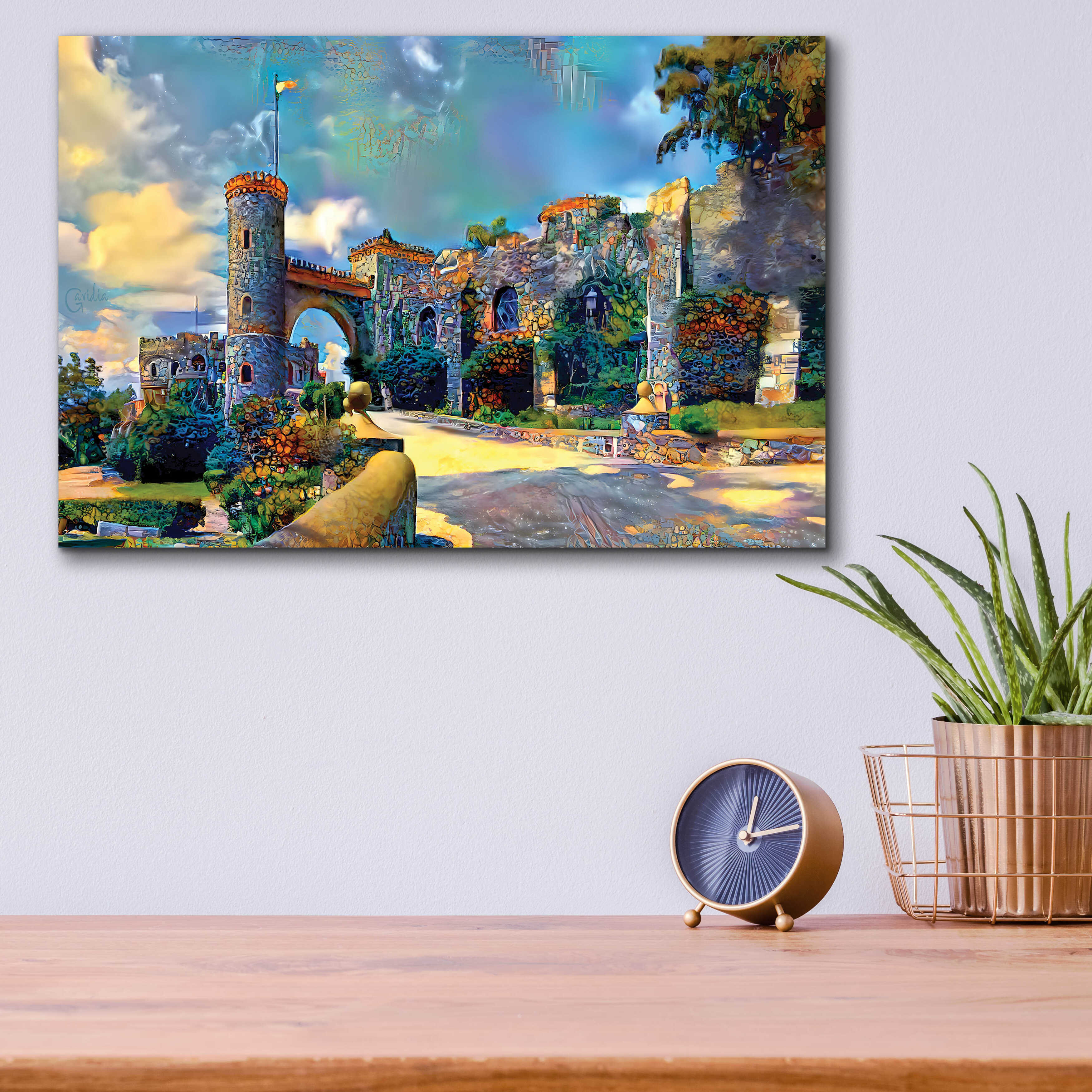 Red Barrel Studio® Epic Art 'Guanajuato Mexico Castillo De Santa Ceci ...
