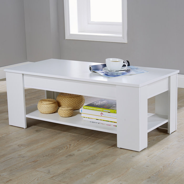 Zipcode Design Adrianne Lift Top Extendable Coffee Table with Storage ...