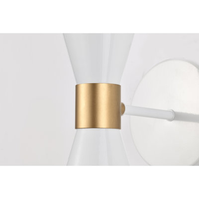 Wade Logan® Amillio LED Armed Sconce | Wayfair