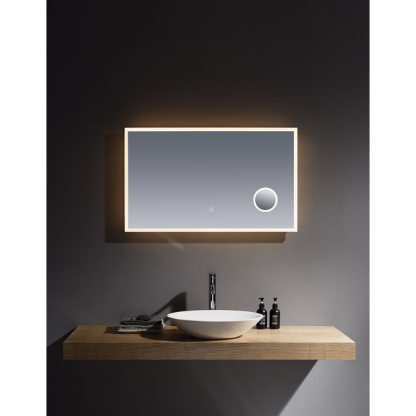 Metro Lane Kartell Clearlook Avening 600 x 1000mm Rectangular LED ...