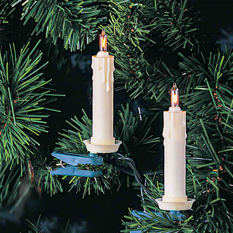 Kurt Adler Clip-On Candle 10 Light String Lights | Wayfair