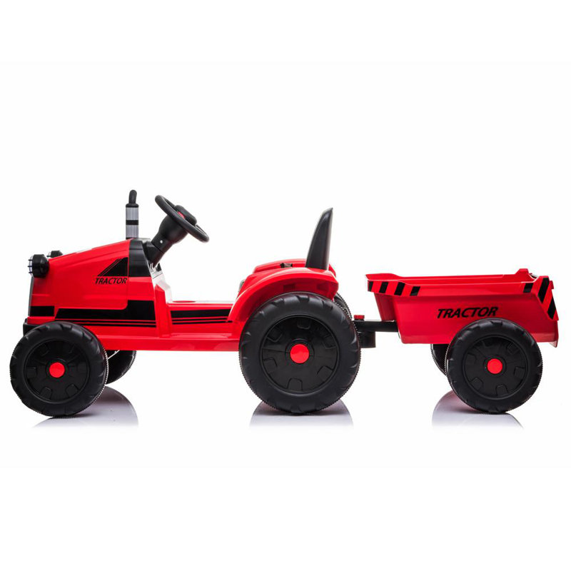 Ktaxon Kids Ride on Battery Powered Tractor and Construction Vehicle ...