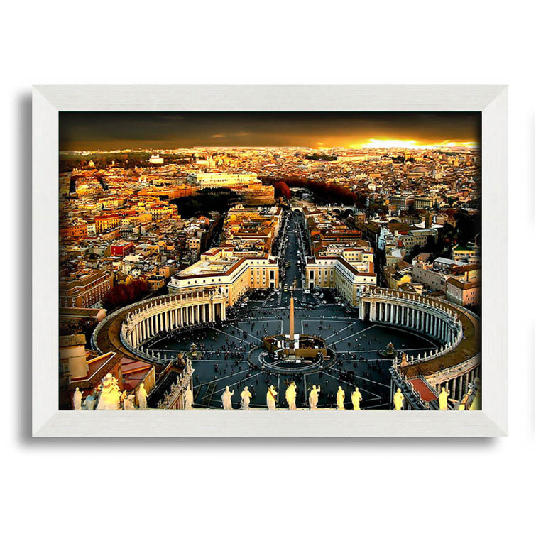Brayden Studio Catholic Church Vatican - Single Picture Frame Art ...