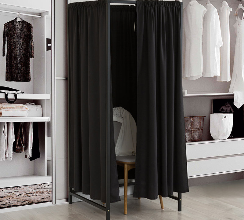 Symple Stuff Dunshee Portable Changing Room 4 Panel Room Divider | Wayfair