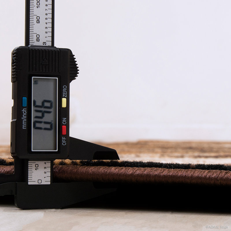 17 Stories Misouk Machine Woven / Power Loomed Performance Chocolate ...