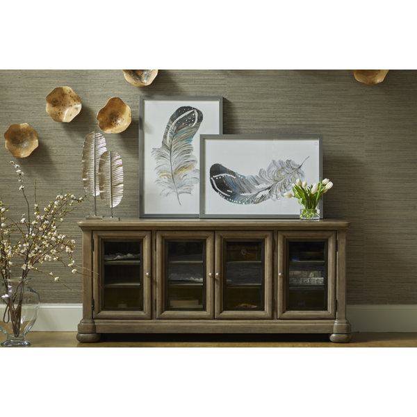 Trisha Yearwood Home Collection Solid Wood TV Stand for TVs up to 60 ...