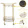 Mercer41 Riascos Bar Cart & Reviews | Wayfair