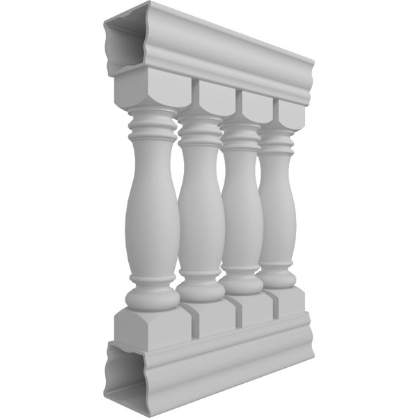 PCI Enterprises Fiberthane Embassy Balustrade Railing Kit | Wayfair