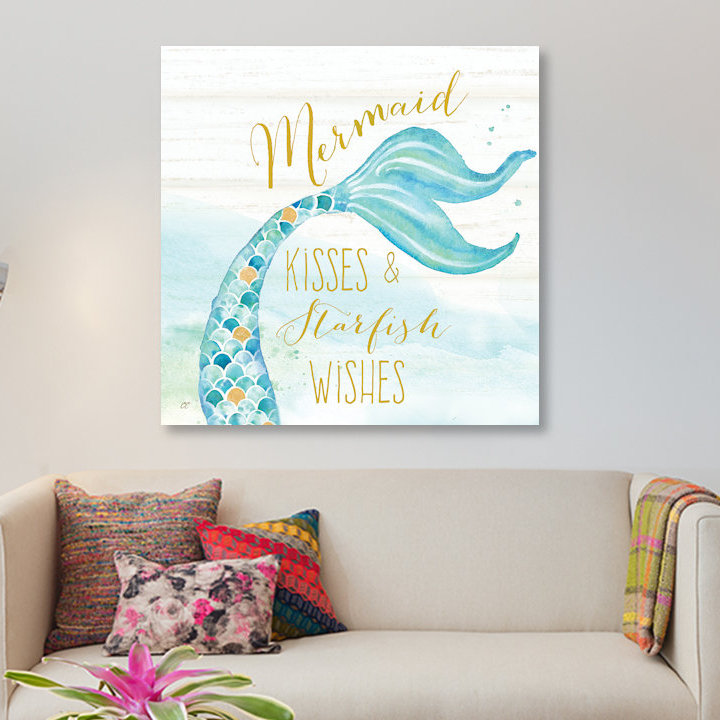 East Urban Home Cynthia Coulter Mermaid Tale II by Cynthia Coulter ...