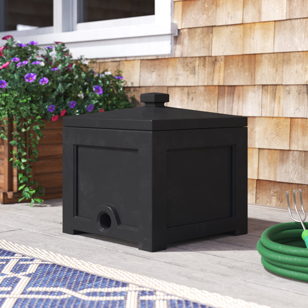 Garden Hose Pot With Lid | Wayfair