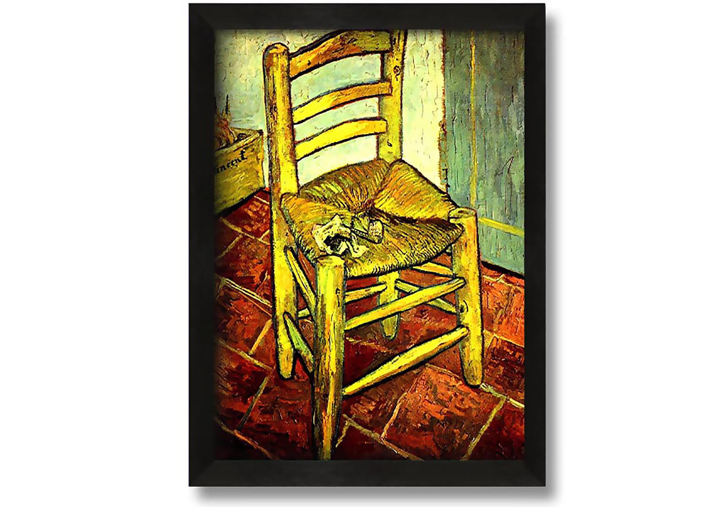 ClassicLiving Chair With Pipe by Vincent Van Gogh - Picture Frame ...
