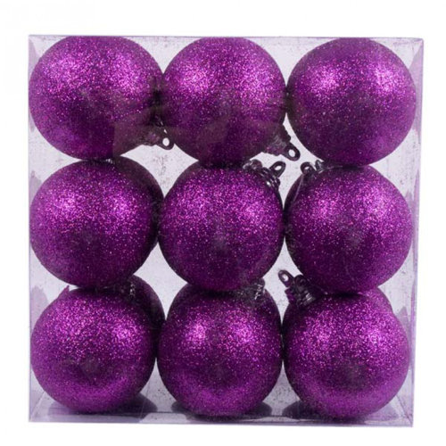 Purple Baubles & Tree Ornaments You'll Love | Wayfair.co.uk