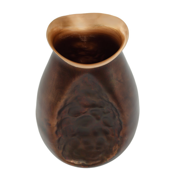 Williston Forge Aalliyah Copper Aluminum Dented Pot | Wayfair.co.uk