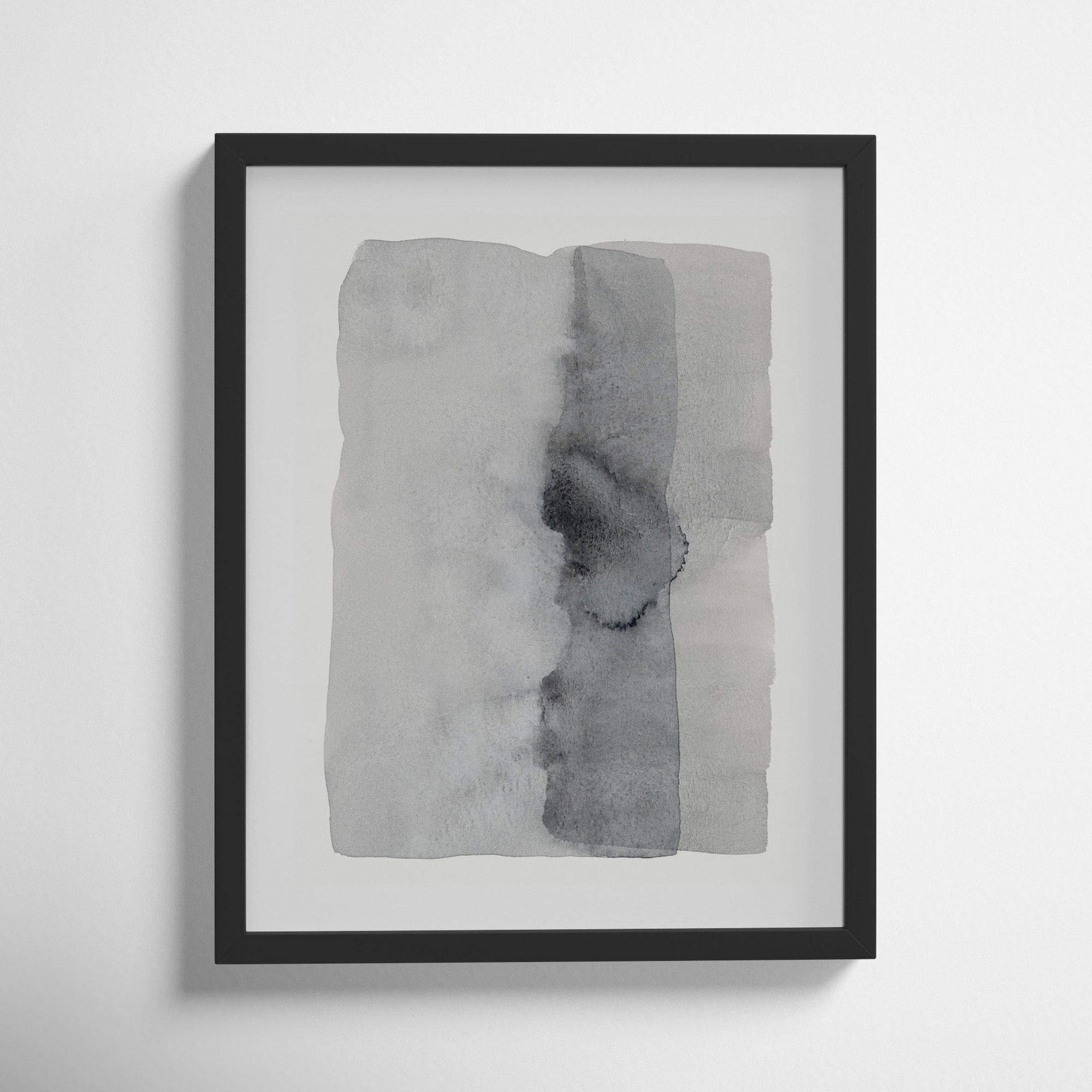 Joss & Main Gray On Gray 7 Framed On Paper by Jacques Pilon Painting ...