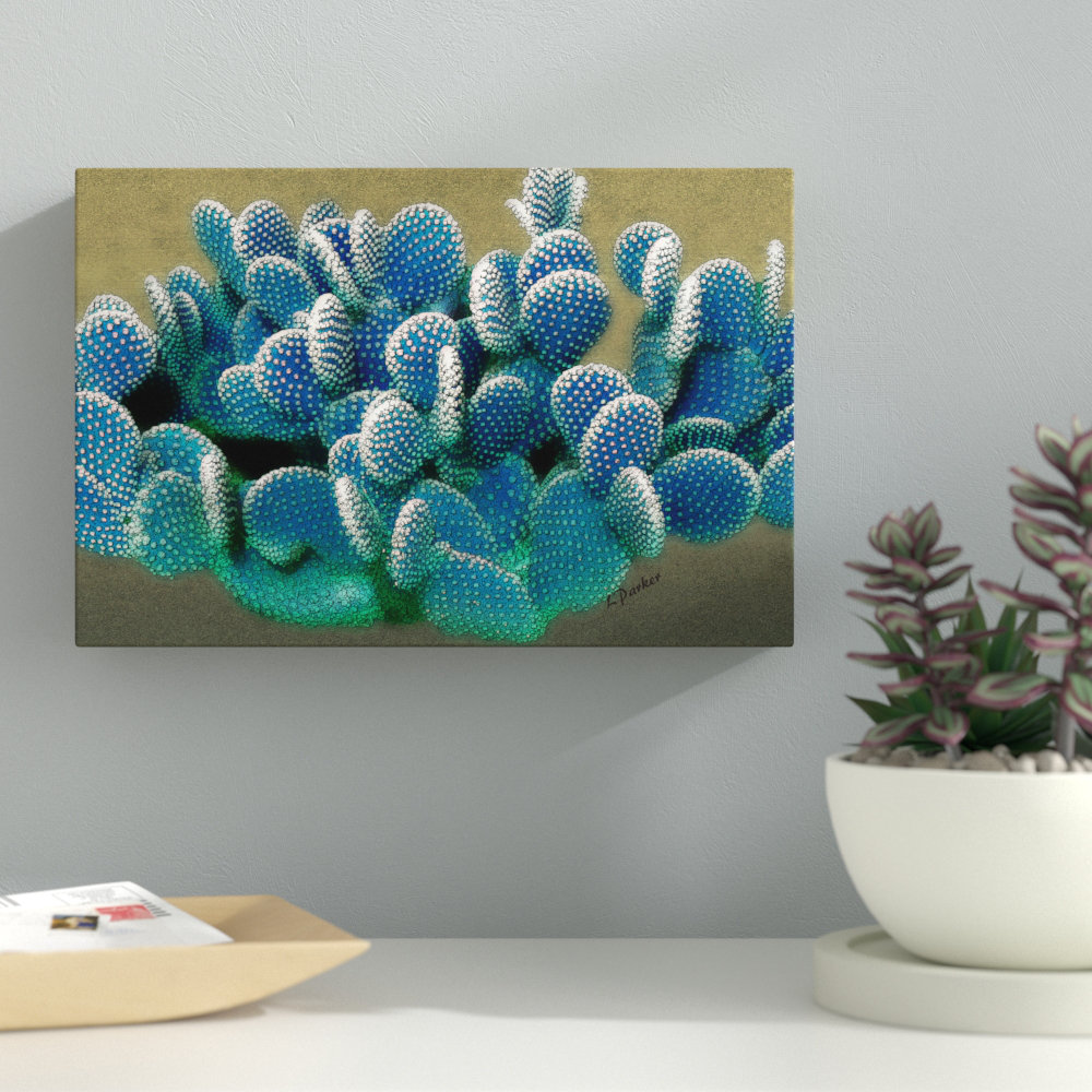 Union Rustic Modern Prickly Pear - Graphic Art | Wayfair