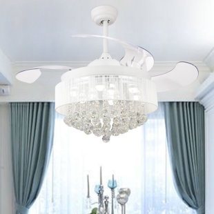 Wayfair | White & Cream Ceiling Fans You'll Love in 2022