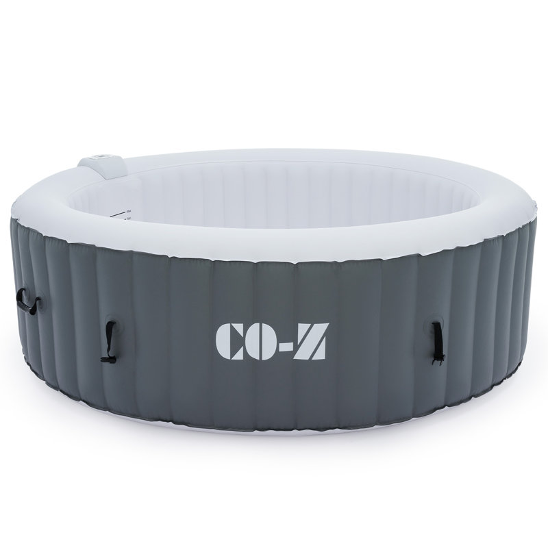 CO-Z 6 - Person 130 - Jet Vinyl Inflatable Hot Tub & Reviews | Wayfair