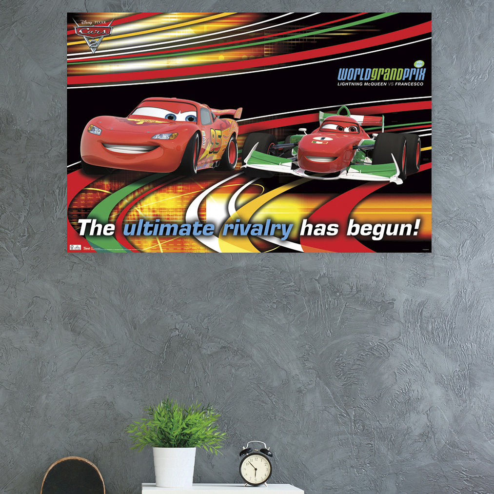 Trends International Cars 2 - Racing Rivals Paper Print | Wayfair