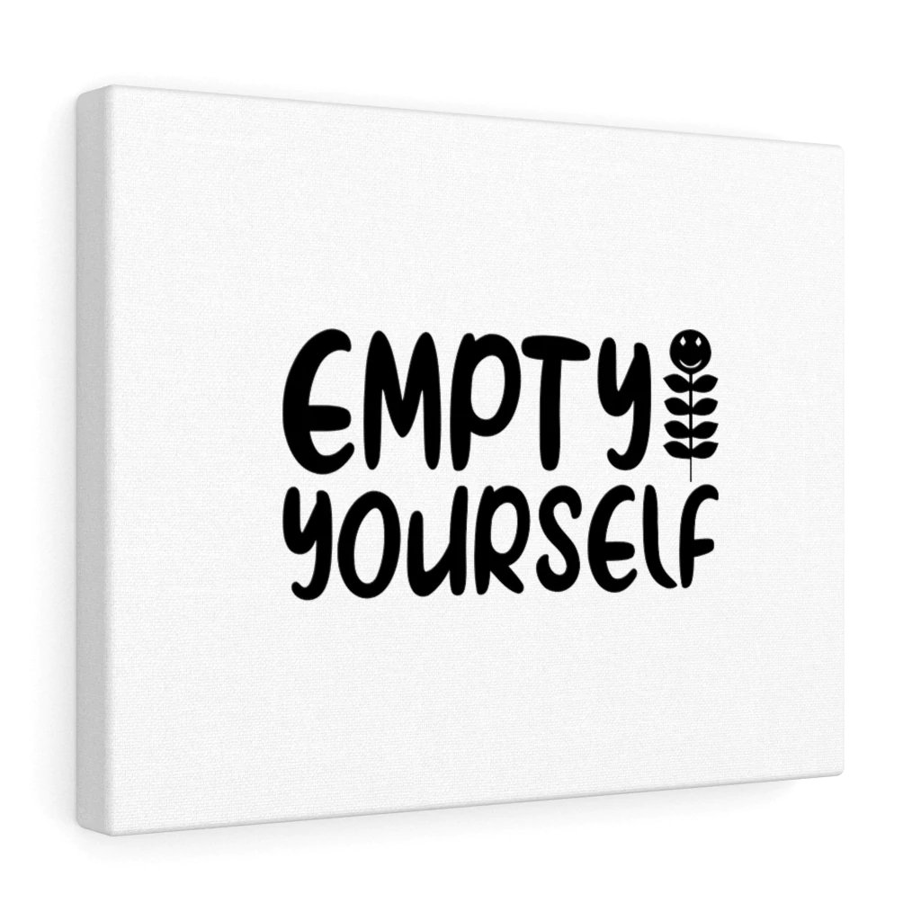 Trinx Empty Yourself Christian Wall Art Bible Verse Print Ready to Hang ...