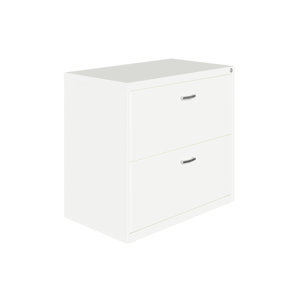 Inbox Zero 30'' Wide 2 -Drawer Steel Lateral Filing Cabinet & Reviews ...