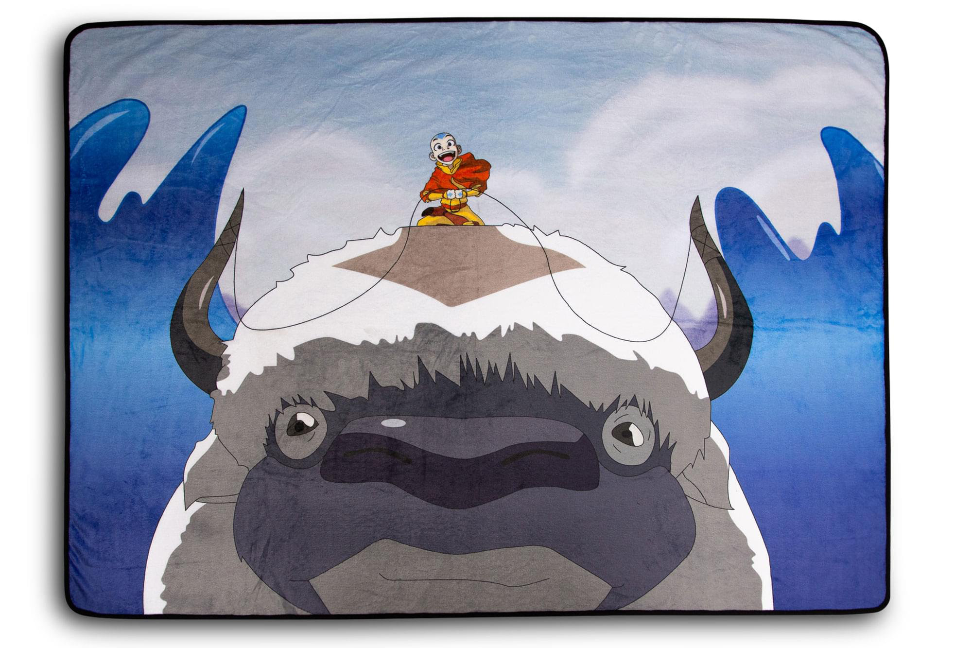 Surreal Entertainment Avatar: The Last Airbender Aang and Appa Throw ...