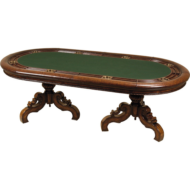 Maitland-Smith 91" Lido Texas Holdem Poker Table | Perigold