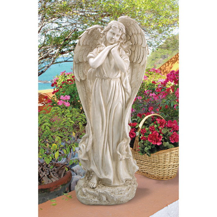 Design Toscano Divine Angels Constance's Conscience Garden Statue ...