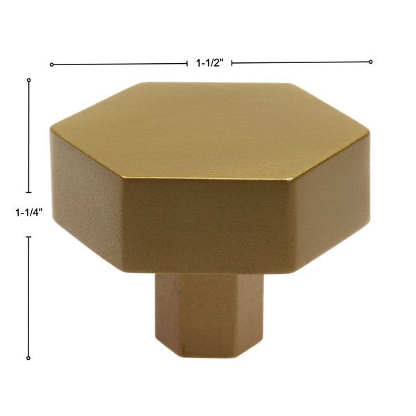 GlideRite Hardware Geometric Knob & Reviews | Wayfair