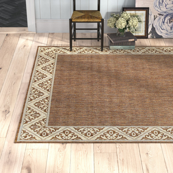 Laurel Foundry Modern Farmhouse Tedrow Ikat Flatweave Indoor / Outdoor ...