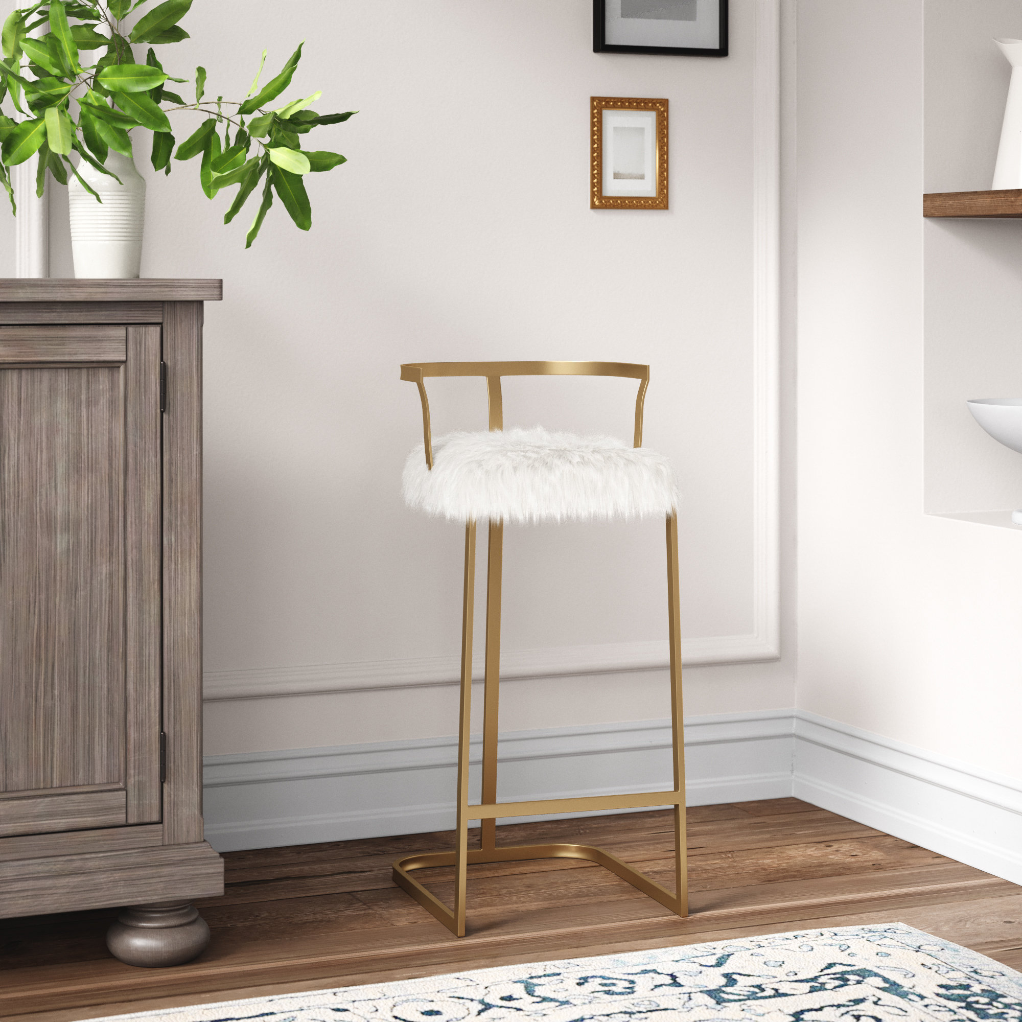 Kelly Clarkson Home Alexandria 30" Bar Stool & Reviews | Wayfair