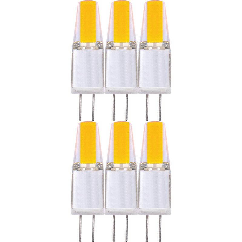 Satco 1.6 Watt, T3 LED, Dimmable Light Bulb, G4/Bi-pin Base | Wayfair.ca