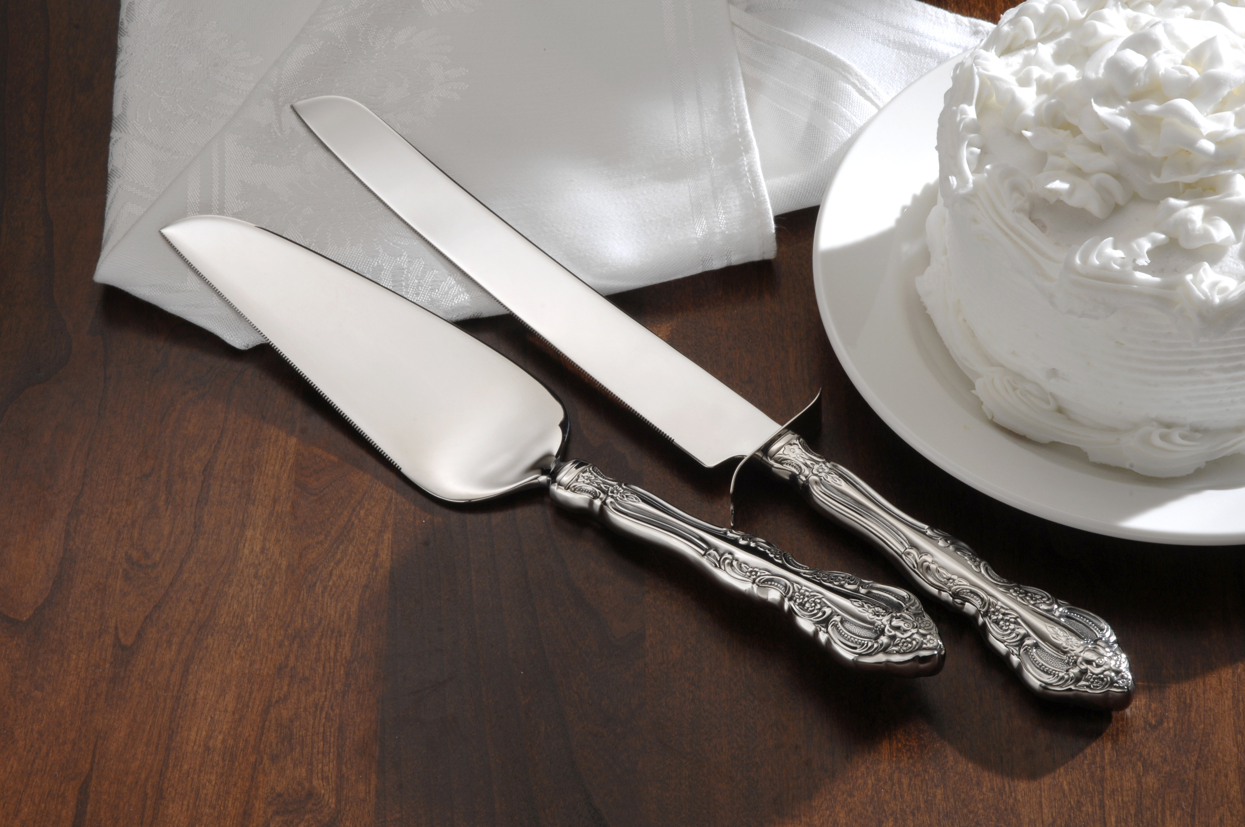 Oneida Michelangelo 2 Piece Cake Set, 18/10 Stainless Steel & Reviews ...
