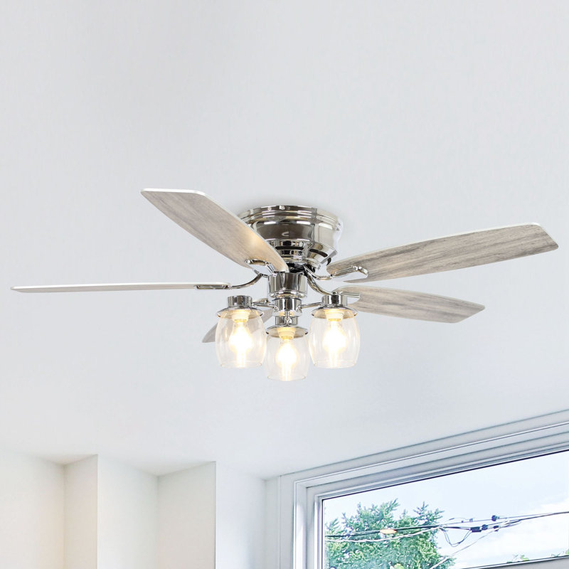Lark Manor Anfal 52'' Ceiling Fan with Light Kit & Reviews | Wayfair