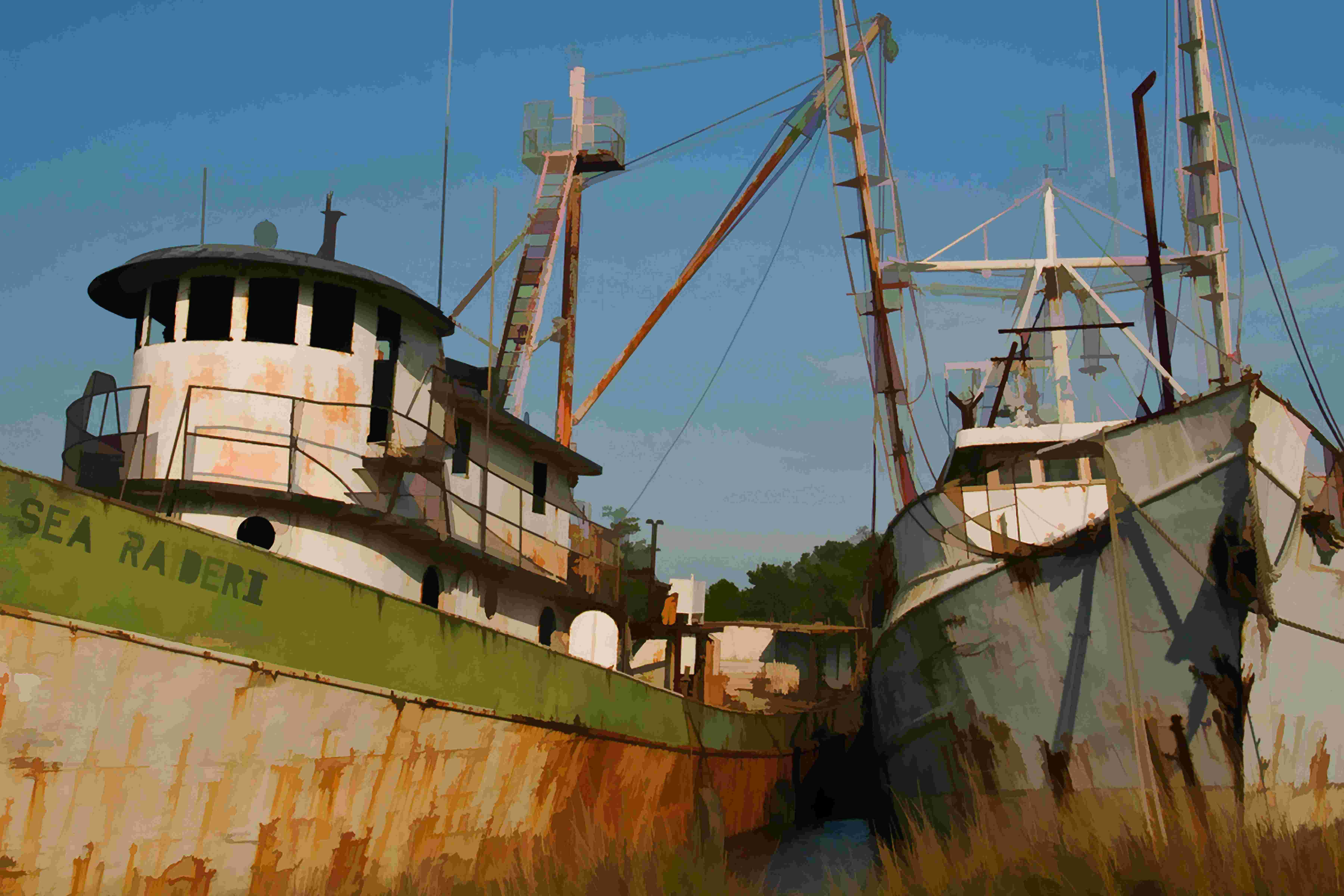 Longshore Tides Safe Harbor IV by Danny Head - Wrapped Canvas Painting ...